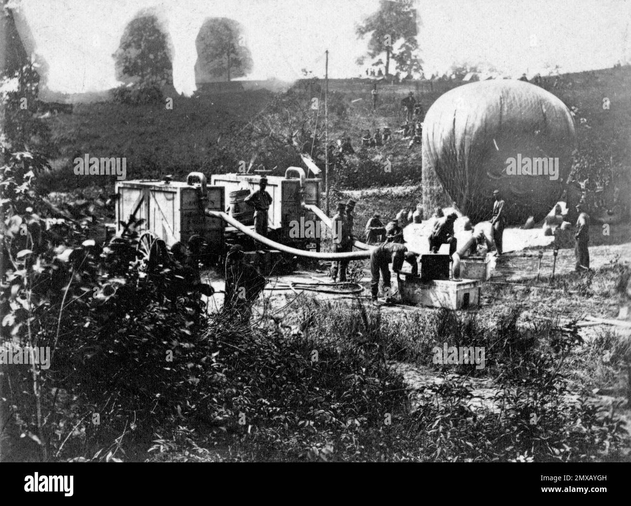 Die Schlacht um Seven Pines (auch bekannt als die Schlacht um Fair Oaks ...