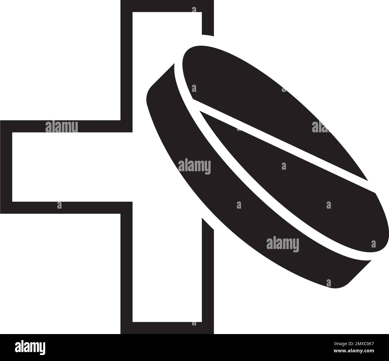 Medizinisches Pil-Symbol Vektordarstellung Logo-Design Stock ...