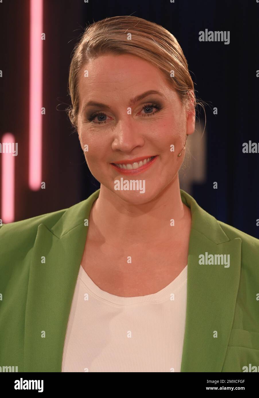 Köln, Deutschland. 02. Februar 2023. Moderatorin Judith Rakers als Gast ...