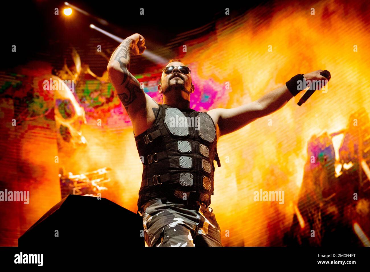 Frankreich 21. Juni 2019 Sabaton - live at Hell Fest Clisson © Andrea ...