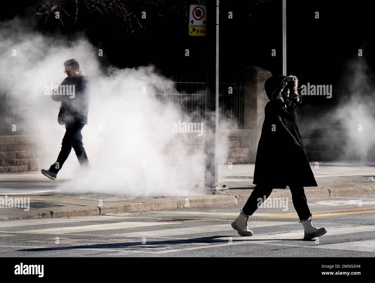 Kanada. 03. Februar 2023. Am Freitag, den 3. Februar 2023, laufen die ...