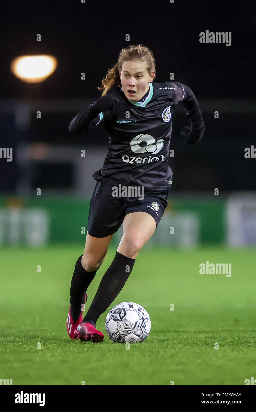 HEERENVEEN, NIEDERLANDE - FEBRUAR 3: Jarne Teulings von Fortuna Sittard ...