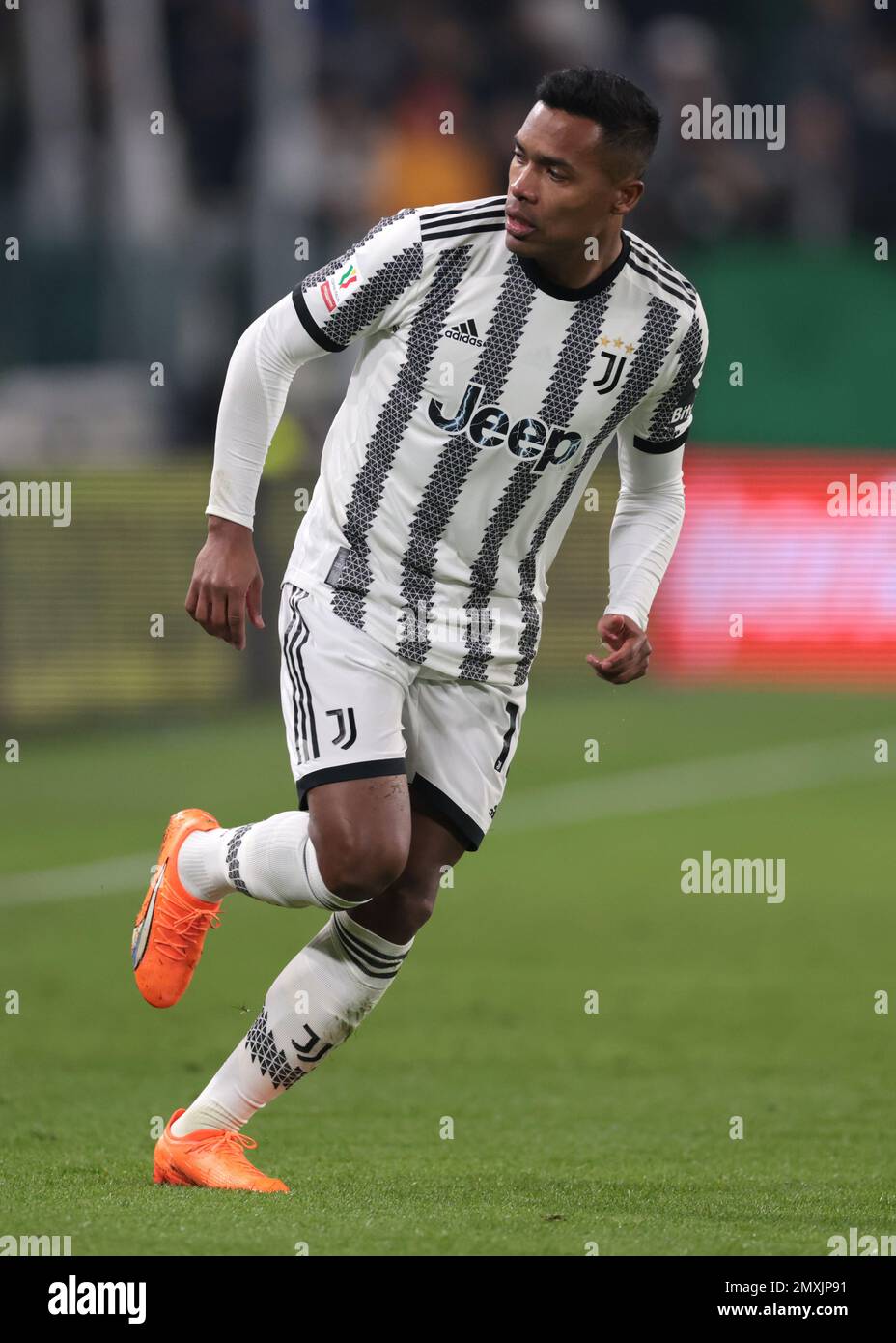 Turin, Italien, 2. Februar 2023. Alex Sandro von Juventus beim ...