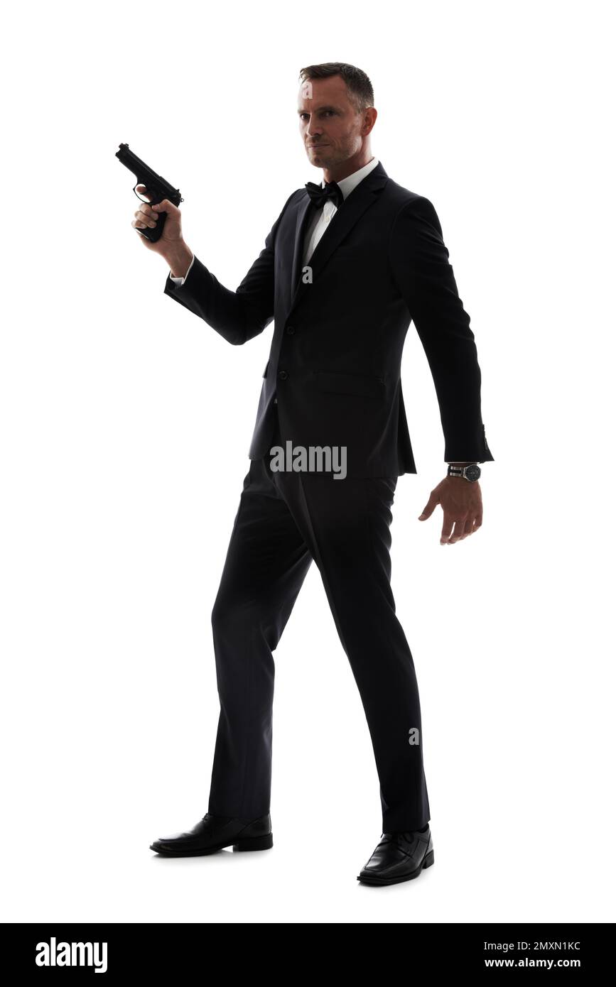 Secret service man suit -Fotos und -Bildmaterial in hoher Auflösung – Alamy