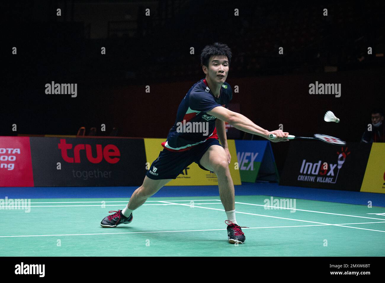 Li Shi Feng aus China spielt gegen Ng Ka Long Angus aus Hongkong ...