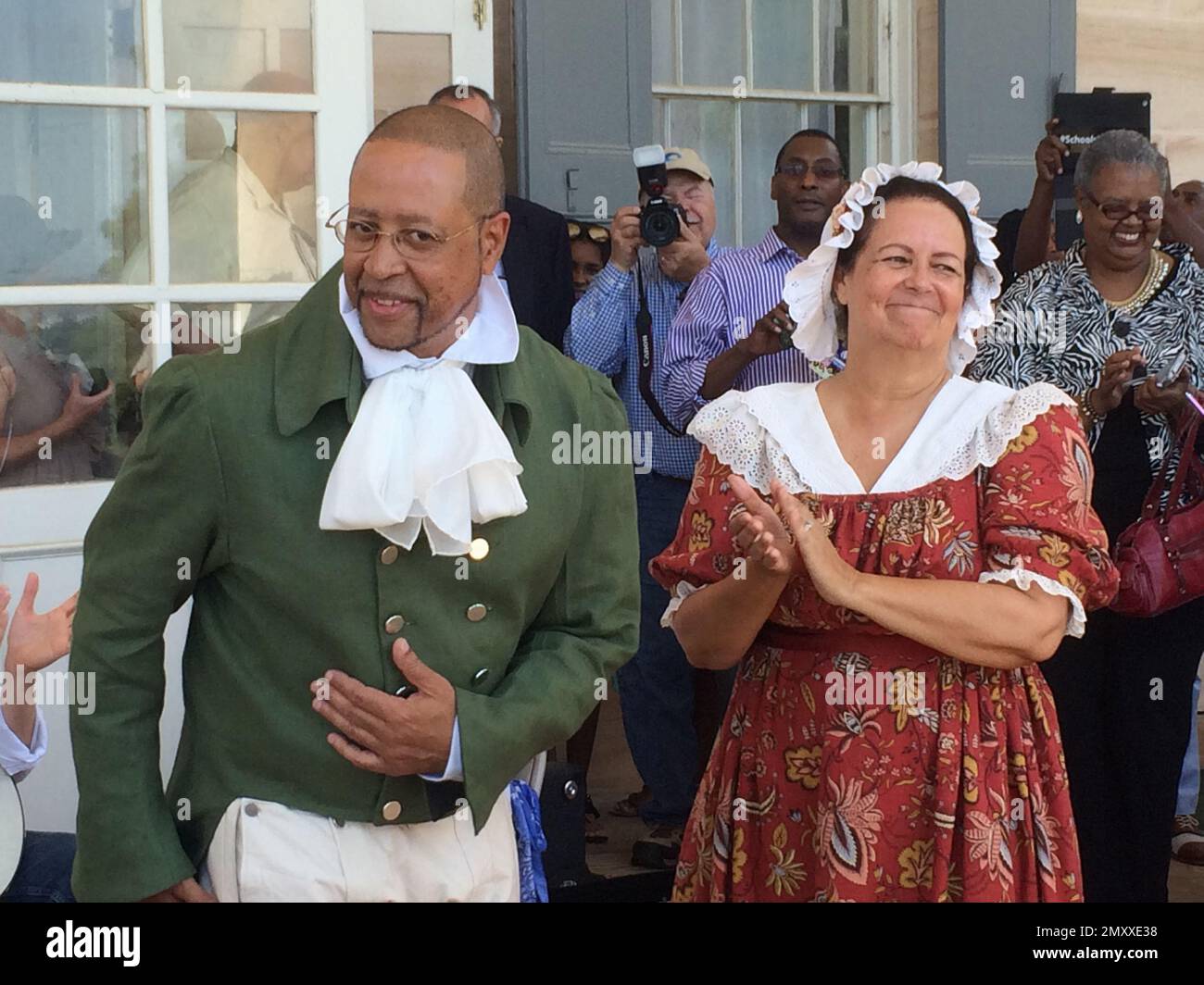 In this photo taken June 25, 2016, Craig Syphax, of Arlington, Va. and ...