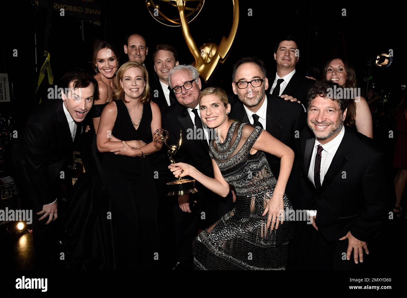 EXCLUSIVE - Rob Huebel, from left, Erinn Hayes, Zandy Hartig, Krister ...