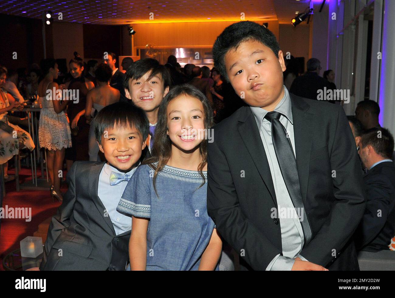 Ian Chen, from left, Forrest Wheeler, Aubrey Anderson-Emmons and Hudson ...