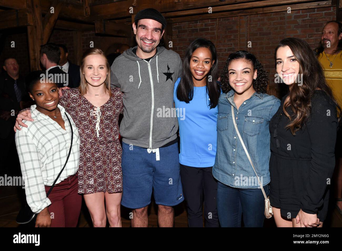 Members of the "Final Five" Rio Olympics gold medal-winning U.S ...
