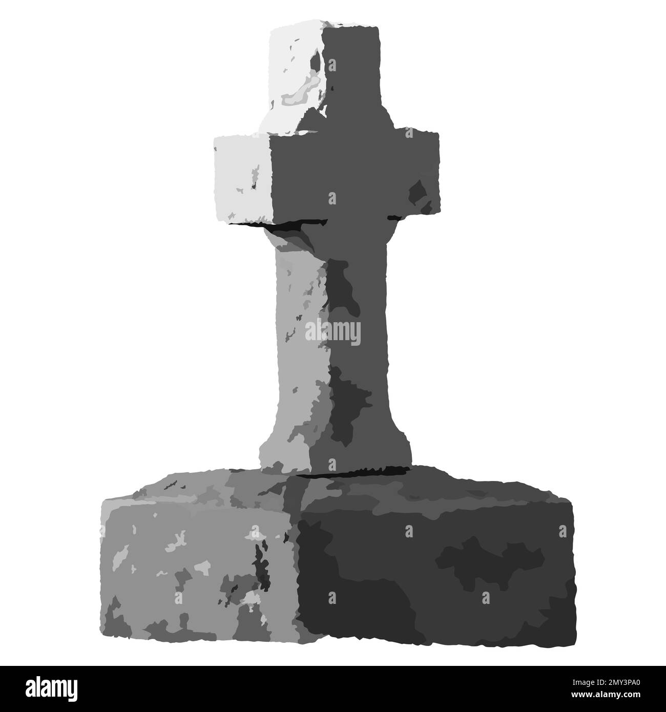 Gruseliger grabstein Ausgeschnittene Stockfotos und -bilder - Alamy