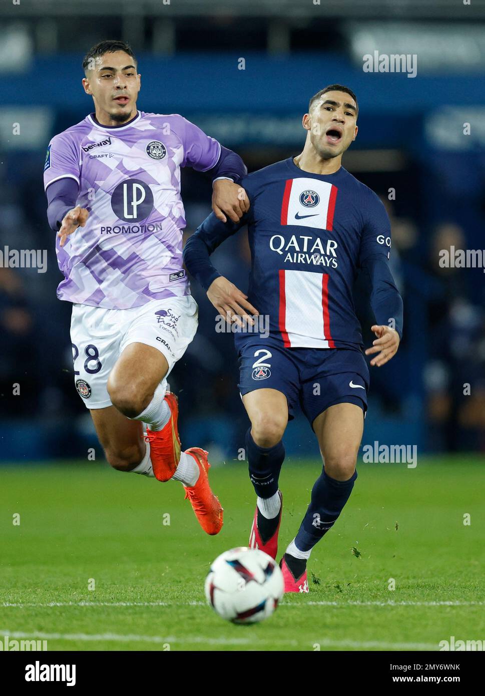 Fußball - Ligue 1 - Paris St Germain V Toulouse - Parc des Princes, Paris, Frankreich - 4 ...