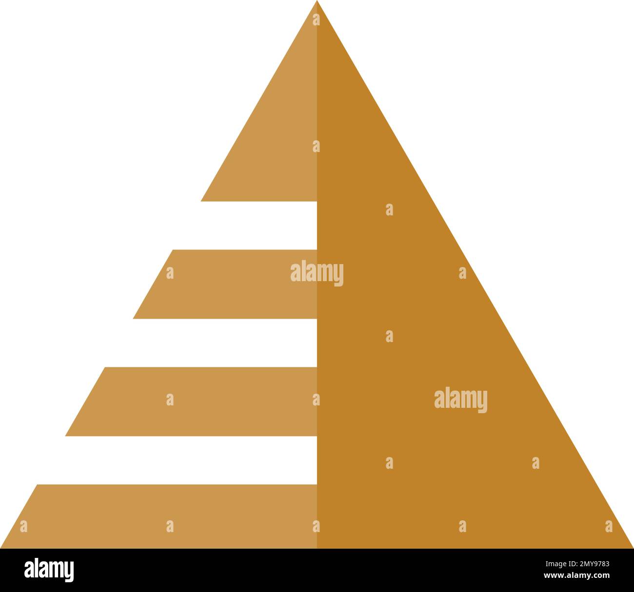 Pyramid logo -Fotos und -Bildmaterial in hoher Auflösung – Alamy