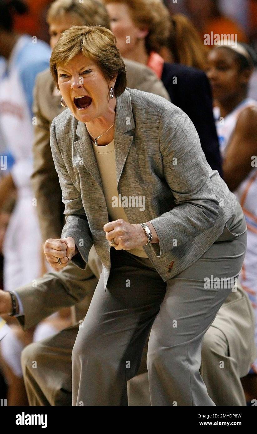 FILE - This March 27, 2010, file photo shows Tennessee head coach Pat ...