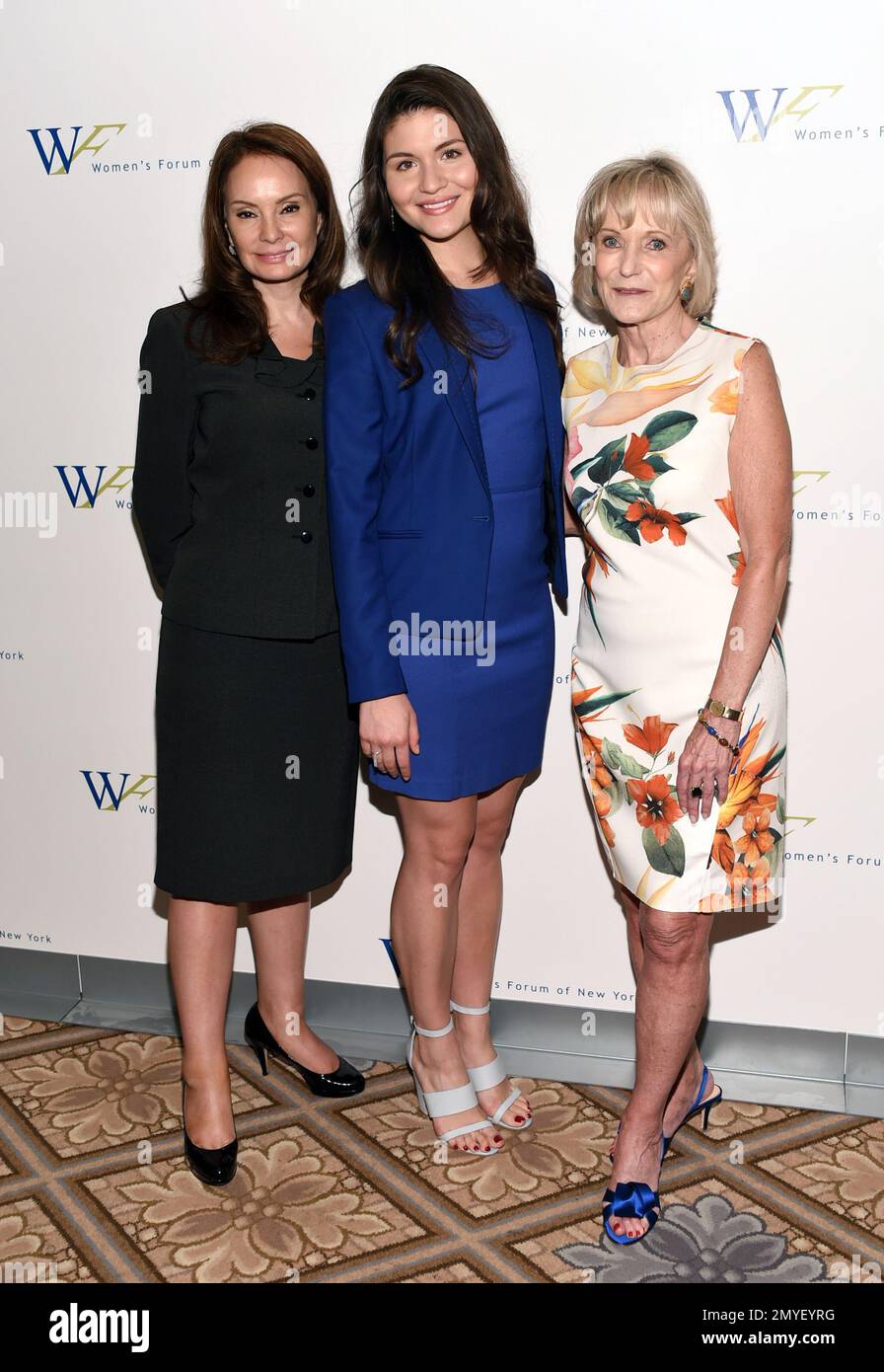 Honorees, from left, Treasurer of the United States Rosie Rios, actress ...