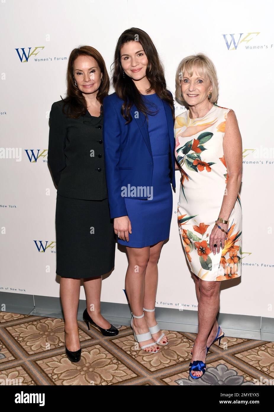 Honorees, from left, Treasurer of the United States Rosie Rios, actress ...