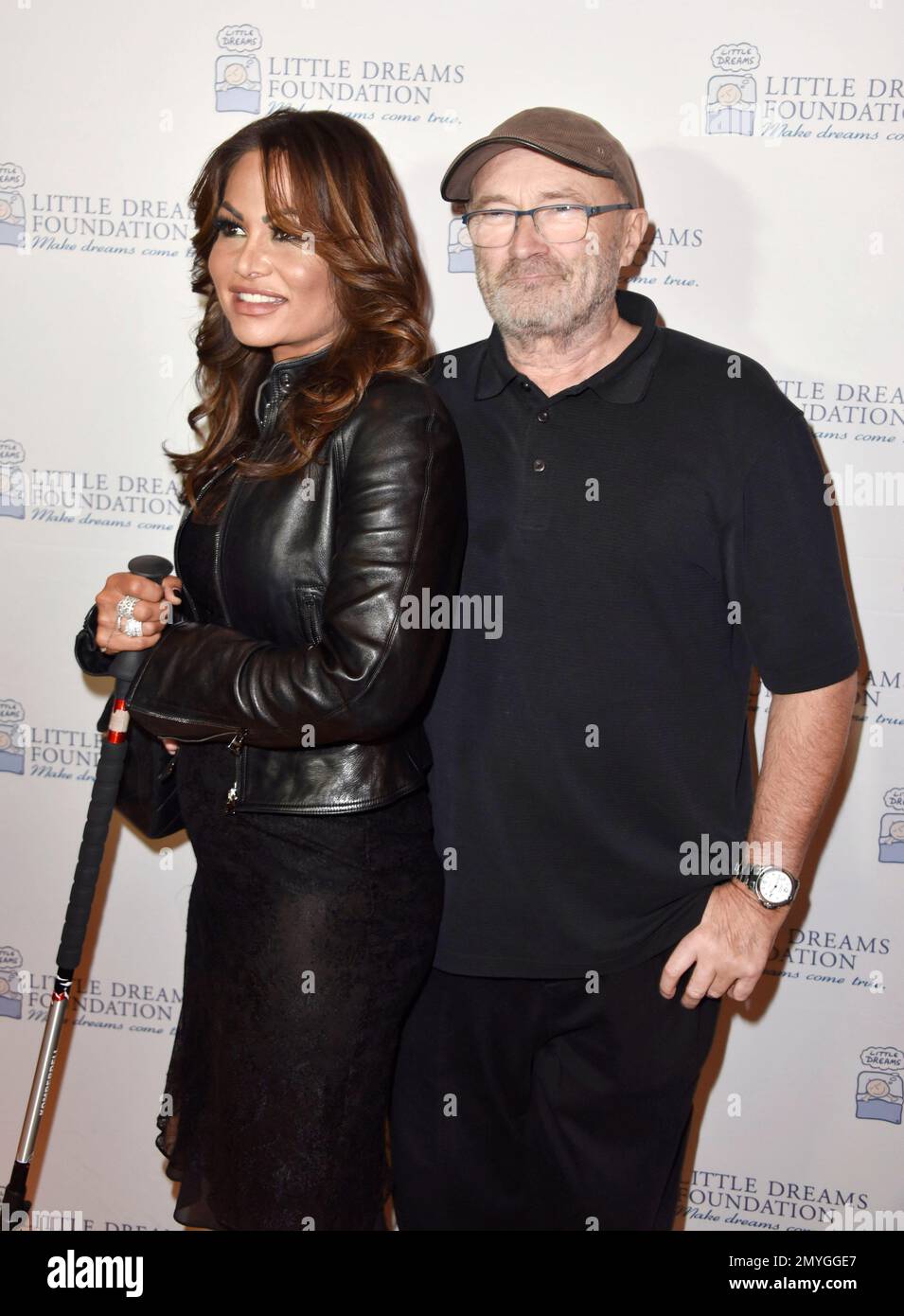 Orianne Collins, left, and Phil Collins judge the Little Dreams ...