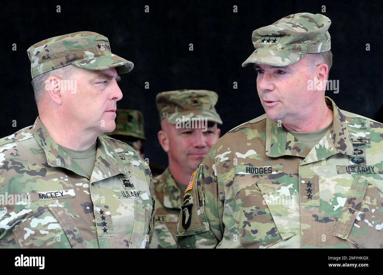 Lieutenant General Ben Hodges, commanding general, United States Army ...