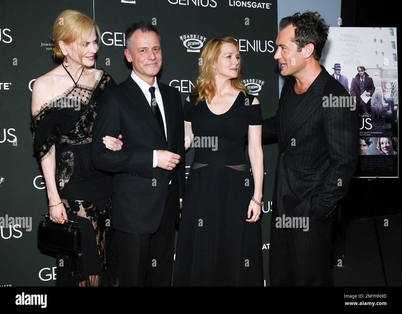Actress Nicole Kidman, left, director Michael Grandage, actress Laura ...