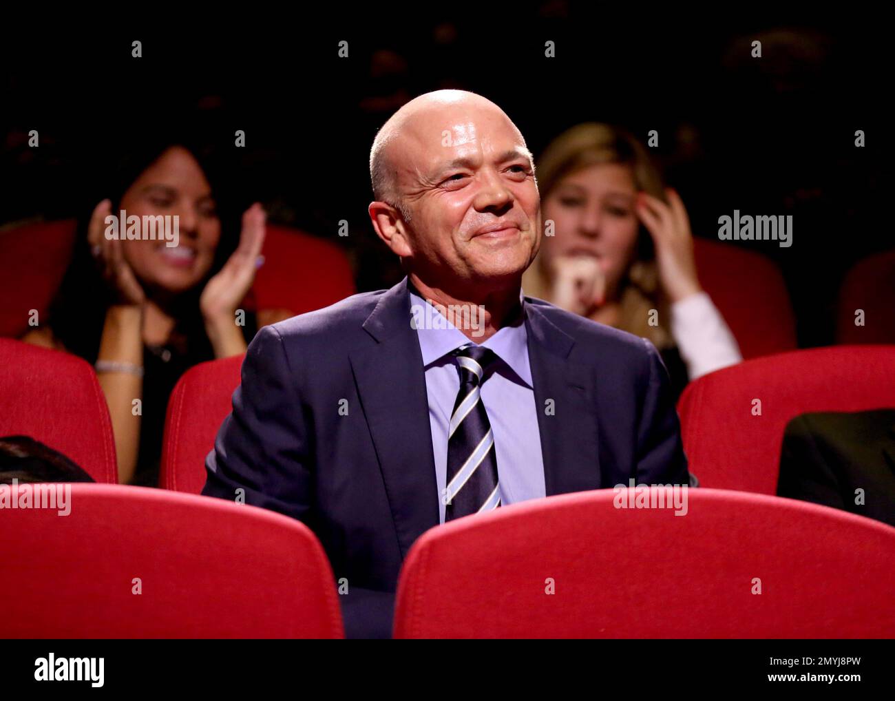 EXCLUSIVE - Kevin Yeaman, Dolby President and CEO, is acknowledged at ...