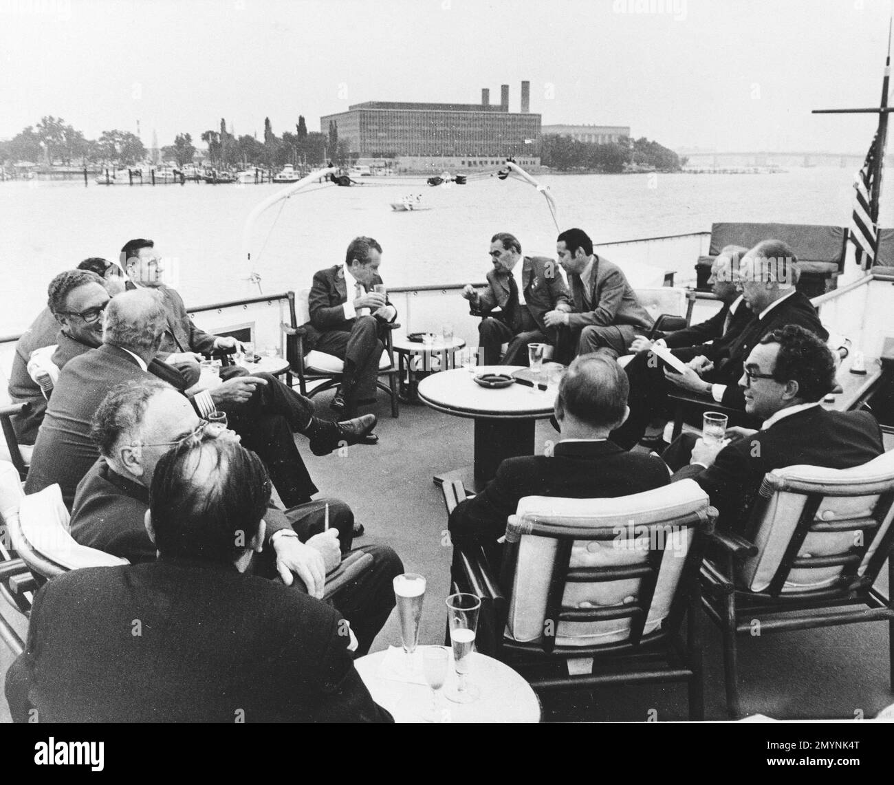 FILE- In this June 19, 1973, file photo, president Richard Nixon ...