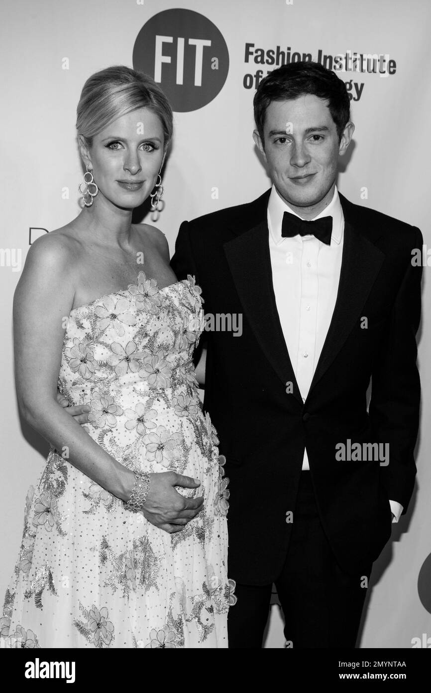 Nicky Rothschild, left, and James Rothschild attend the Fashion ...