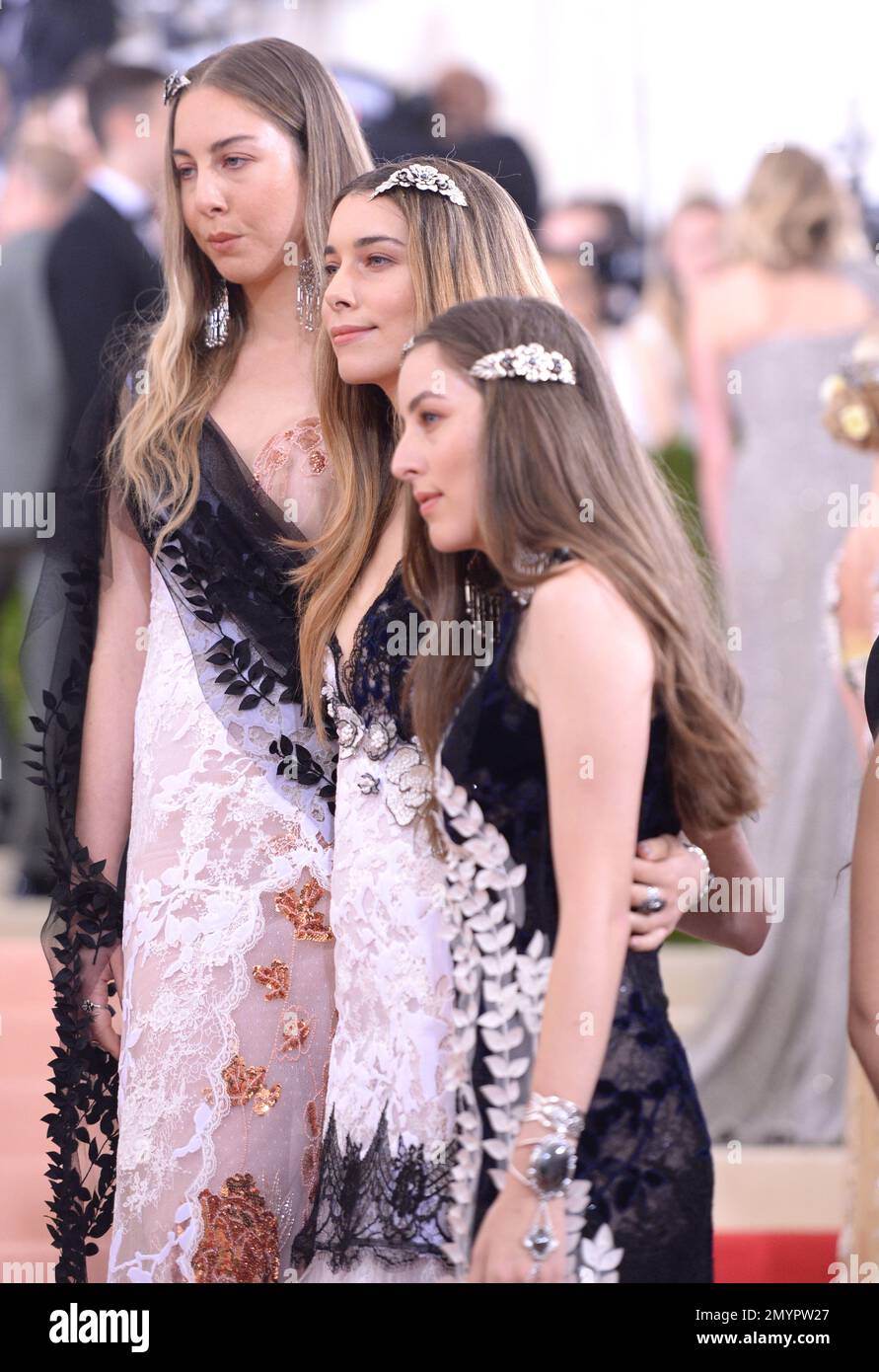 Este Haim, from left, Danielle Haim and Alana Haim arrive at The ...