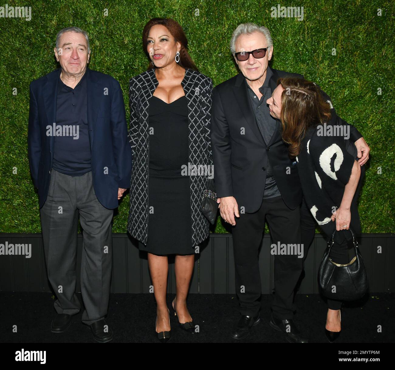 Actor Robert De Niro, left, poses with his wife Grace Hightower, actor ...