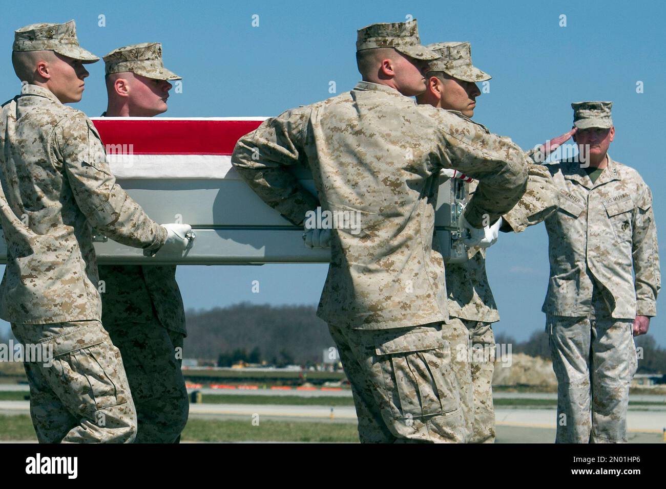 Marine Corps Lt. Gen. James Laster, director, Marine Corps Staff ...