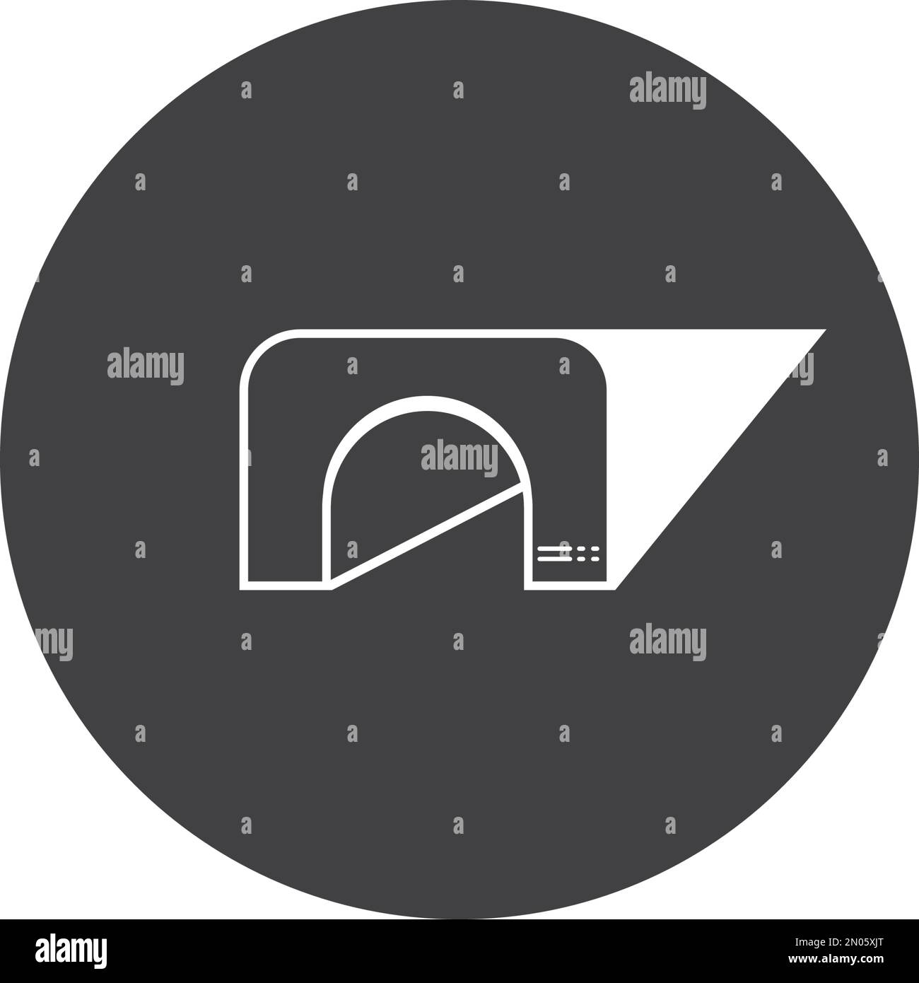 Tunnel construction Stock-Vektorgrafiken kaufen - Alamy