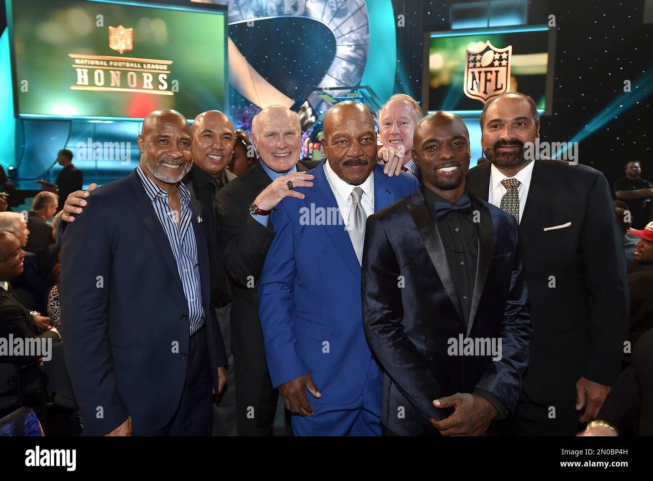 Lynn Swann, from left, Hines Ward, Terry Bradshaw, Jim Brown, Archie ...