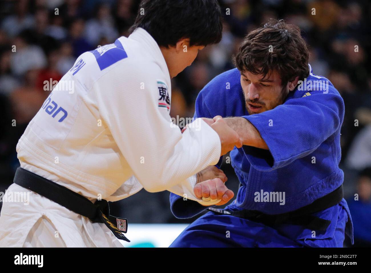 Etienne Briand (CAN) trat am 5. Februar 2023 beim International Judo ...