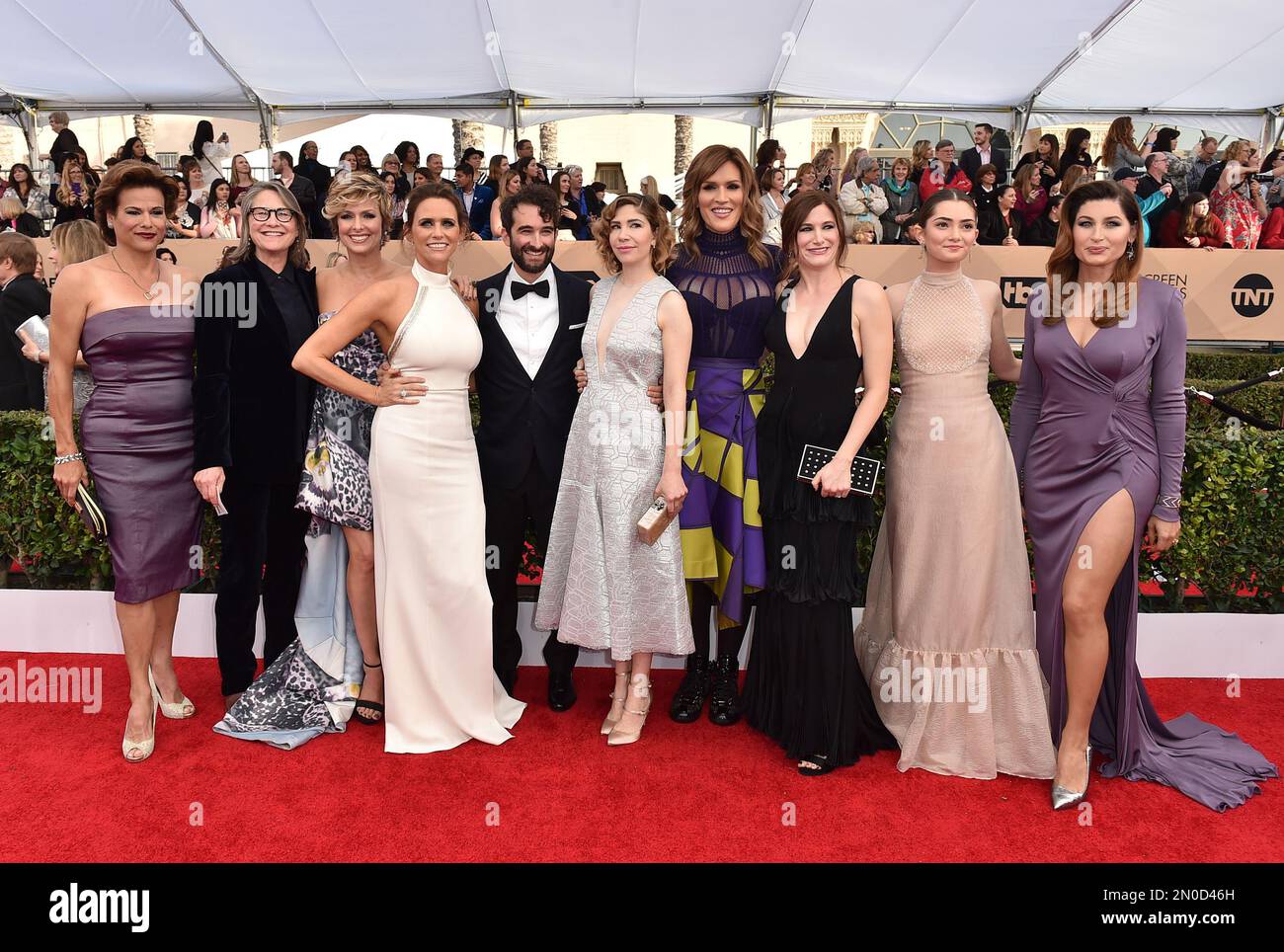 Alexandra Billings, from left, Cherry Jones, Melora Hardin, Amy ...