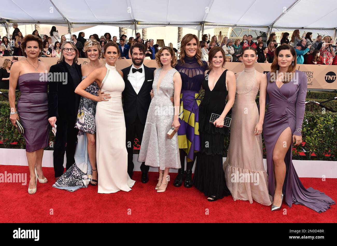 Alexandra Billings, from left, Cherry Jones, Melora Hardin, Amy ...