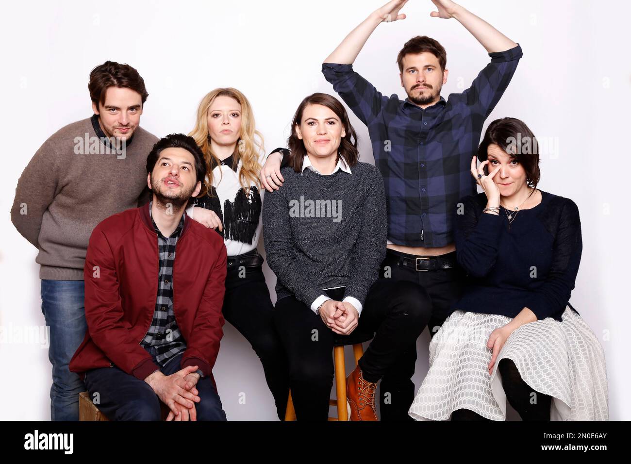 Clockwise from top left, Actors Vincent Piazza, and Natasha Lyonne ...