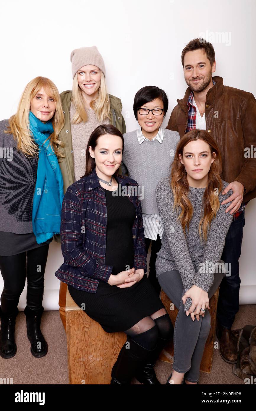 From left, Actresses Rosanna Arquette, Brooklyn Decker, director So ...