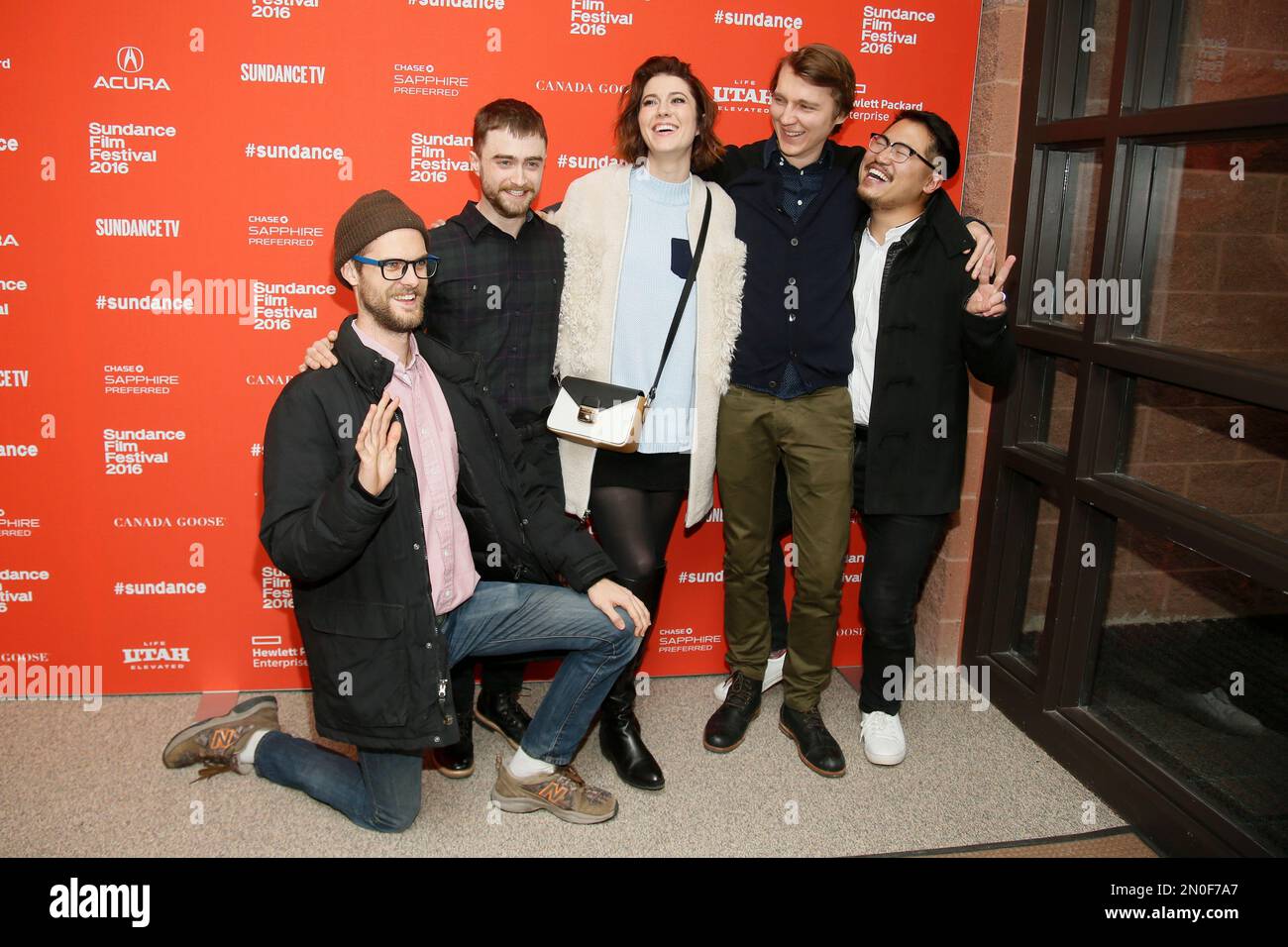 From left to right, director and writer Daniel Scheinert, actors Daniel ...