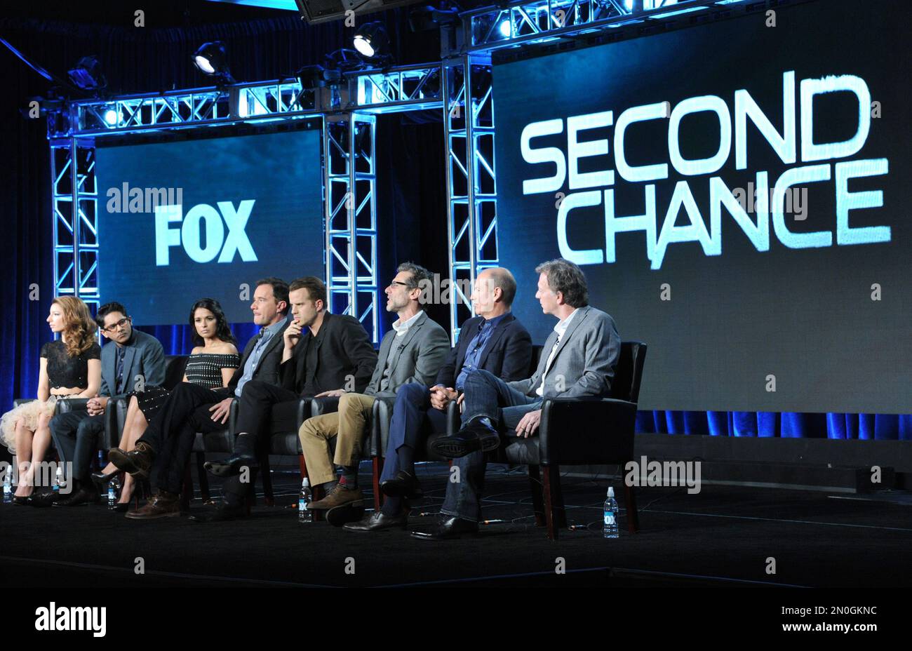 Vanessa Lengies, from left, Adhir Kalyan, Dilshad Vadsaria, Tim DeKay ...
