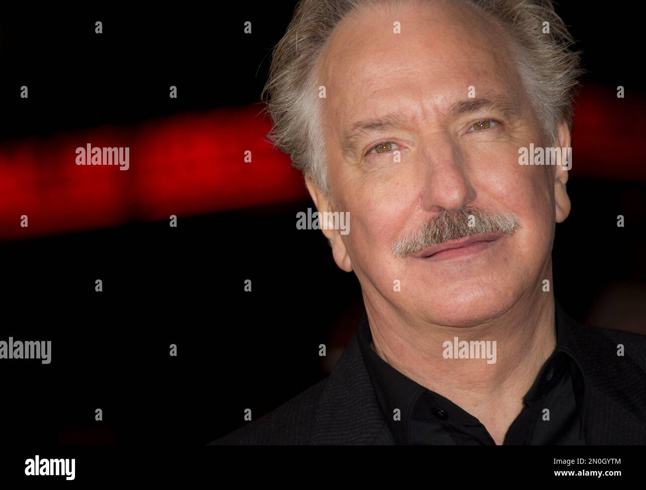 FILE - In this Wednesday, Nov. 7, 2012 file photo, actor Alan Rickman ...