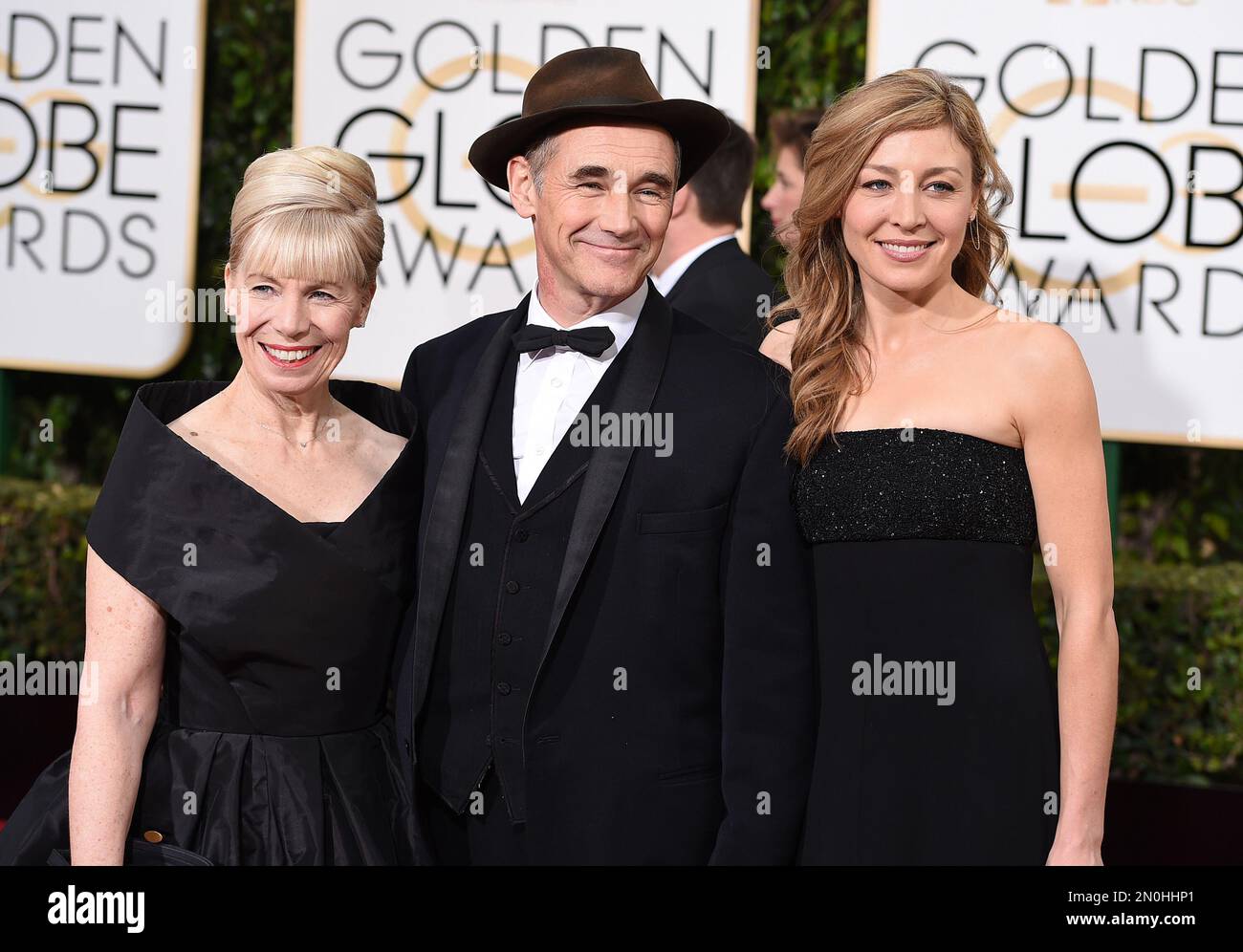 Claire van Kampen, from left, Mark Rylance, and Nataasha Van Kampen ...