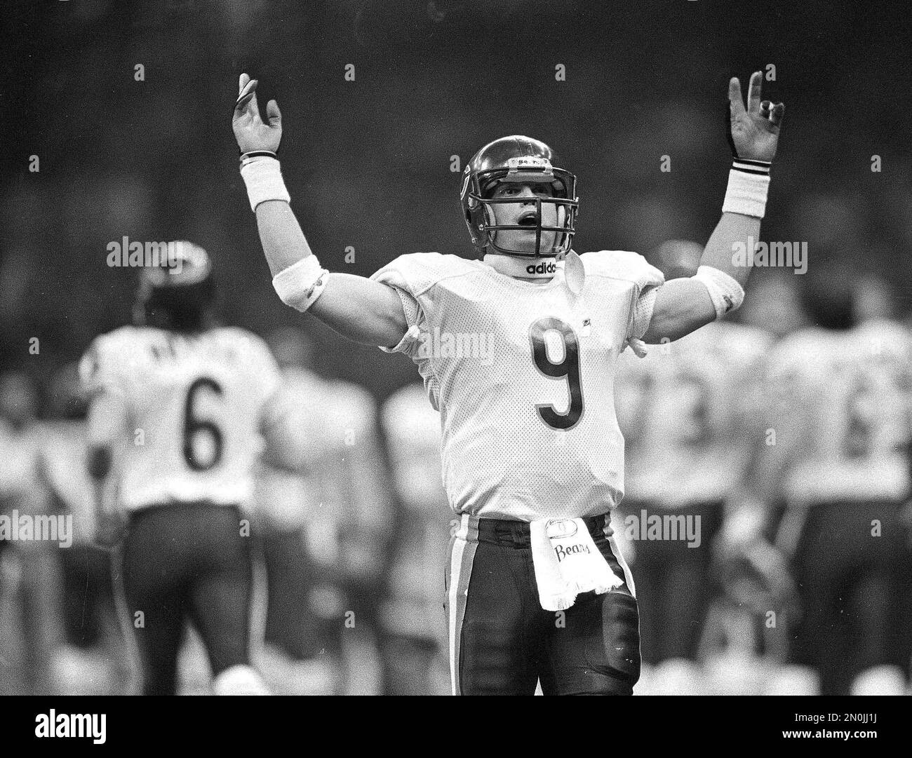 FILE - In this Jan. 26, 1986, file photo, Chicago Bears quarterback Jim ...