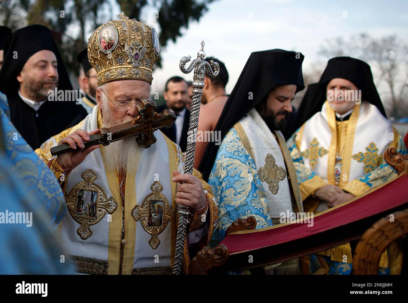 Ecumenical Patriarch Bartholomew I, the spiritual leader of the world's ...