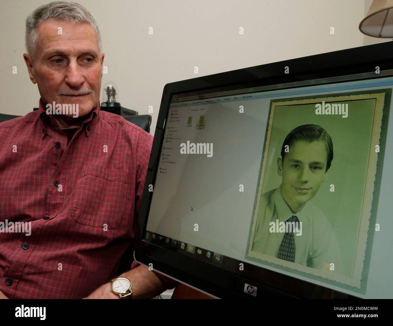 In this photo taken Dec. 3, 2015, Ron Soden poses for a photo at his ...