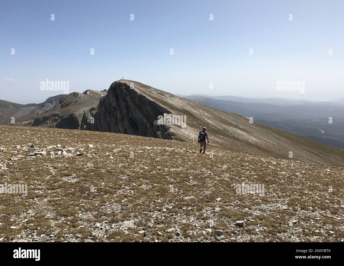 Bergwandern auf der Mount Uludag Great Summit Route in Bursa, Türkei ...
