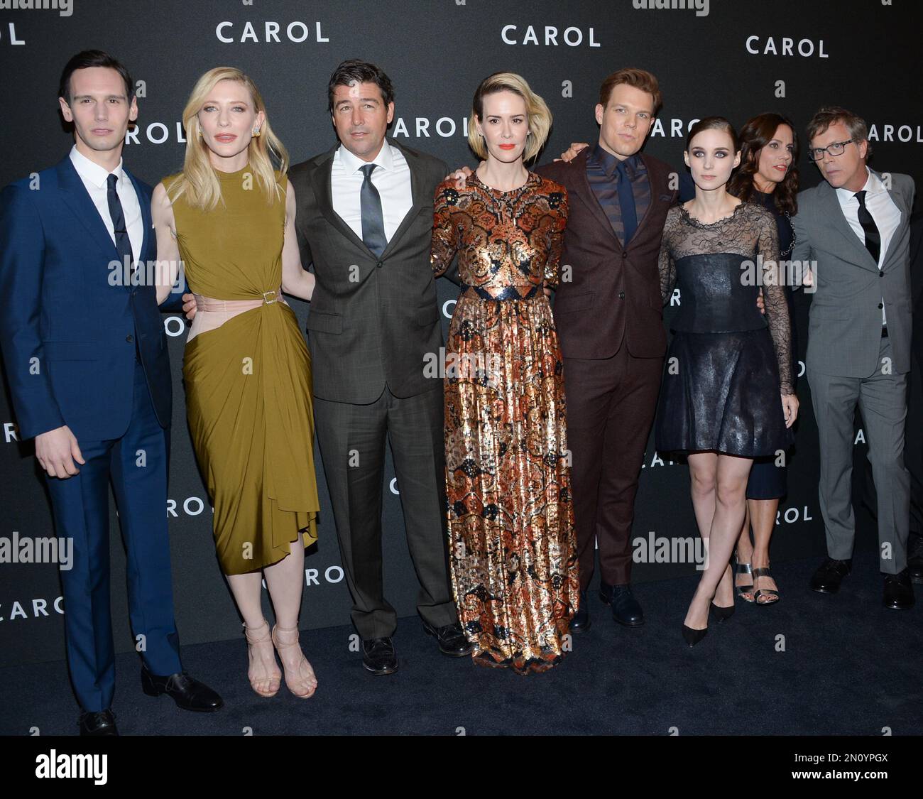 Actors , from left, Cory Michael Smith, Cate Blanchett, Kyle Chandler ...