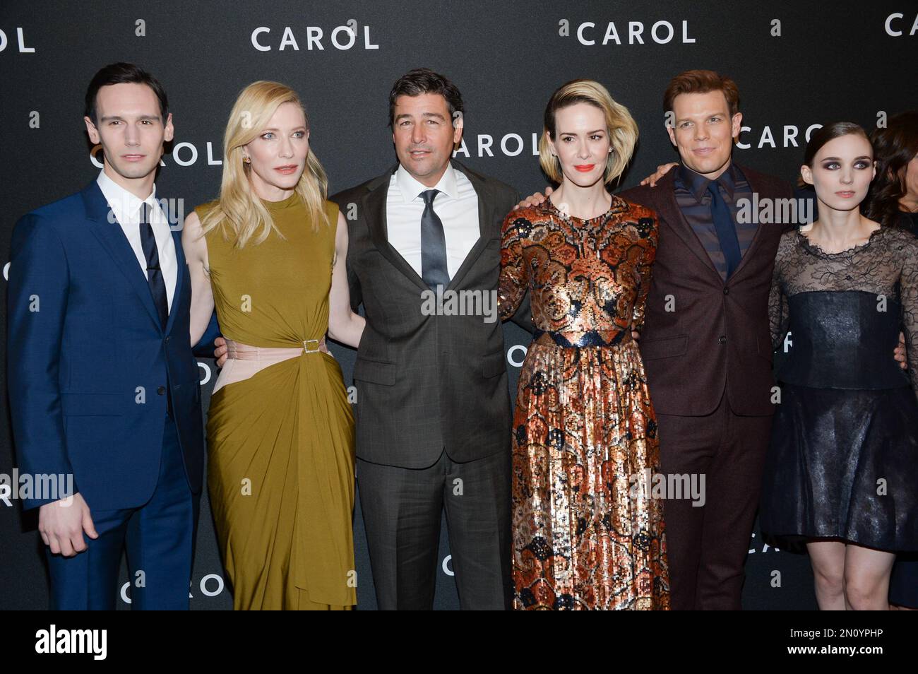 Actors , from left, Cory Michael Smith, Cate Blanchett, Kyle Chandler ...
