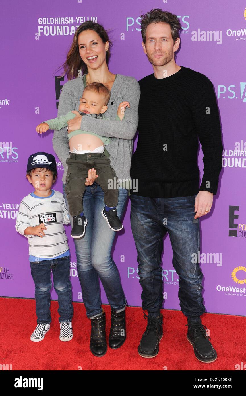 Jill Latiano, left, and Glenn Howerton attend P.S. ARTS Express ...