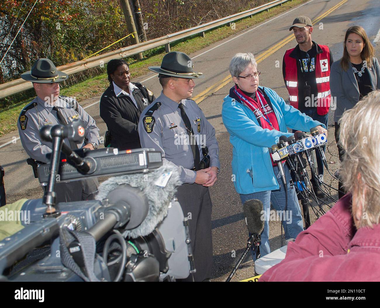 Lisa Kohler of the Summit County Medical Examiners Office, speaks ...