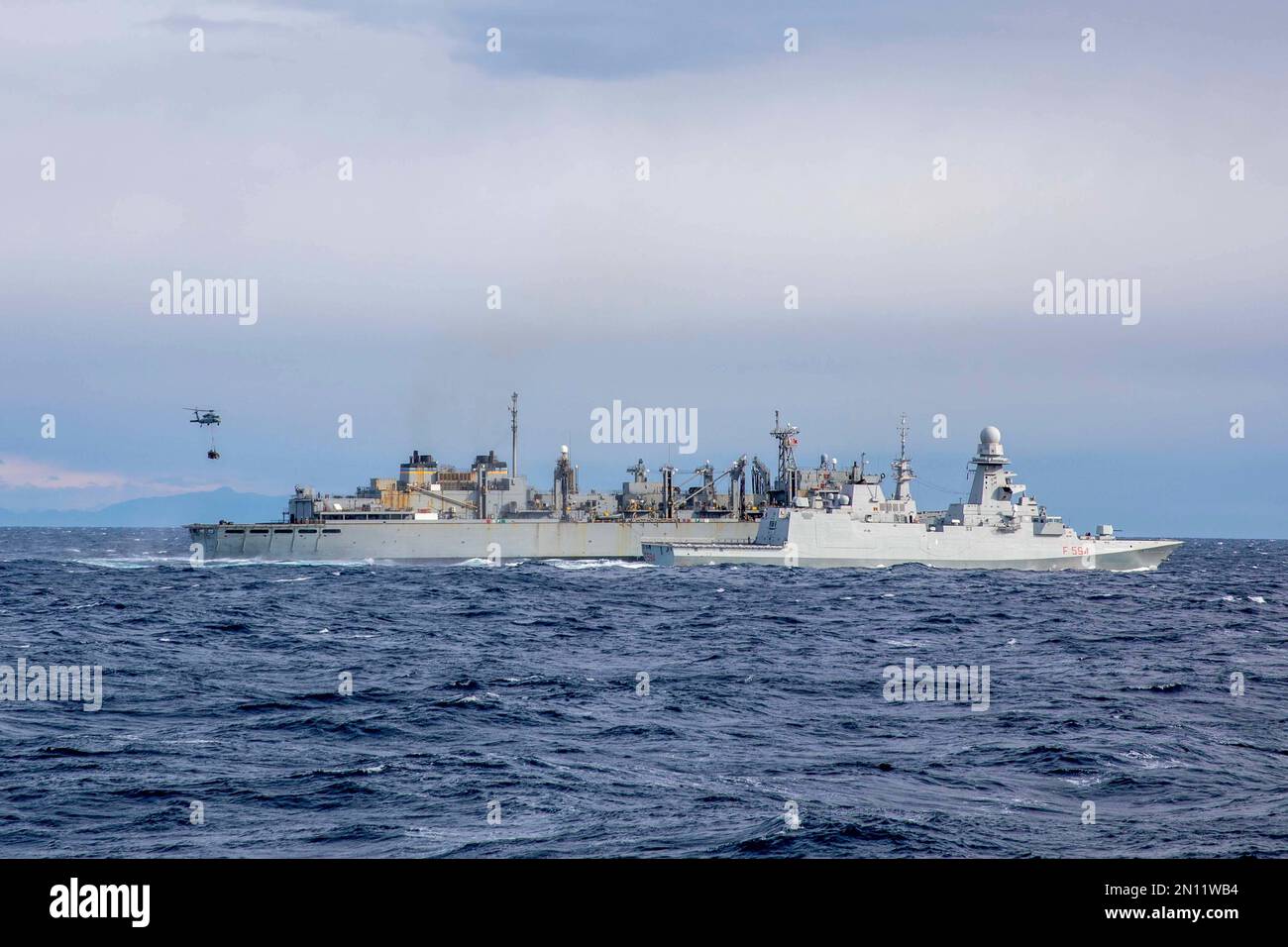 230111-N-TC847-1111 ADRIATISCHE SEE (11. Januar 2023) die italienische ...