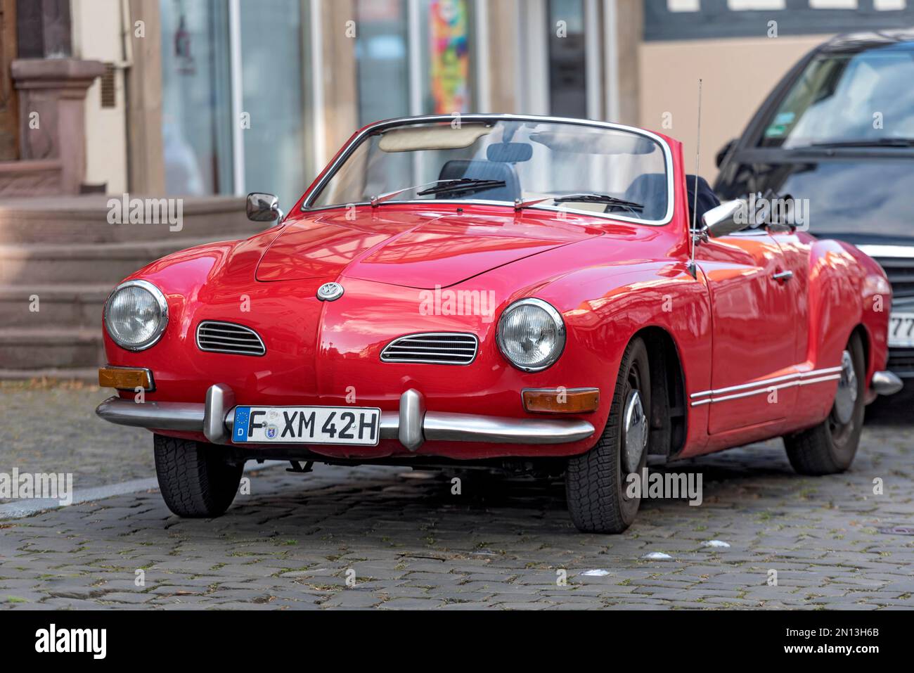 Vintage Volkswagen VW Karmann-Ghia Typ 14, Cabriolet, gebaut 1955 bis ...