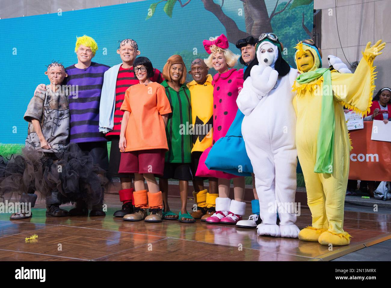 Meredith Vieira, from left, Willie Geist, Carson Daly, Natalie Morales ...